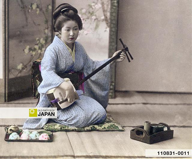 Studio 1880s • The Way of the Kiseru | OLD PHOTOS of JAPAN