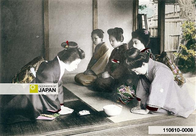 Kobe 1907 • "The 'Ceremonial Tea' Observance in Japan" | OLD PHOTOS of ...