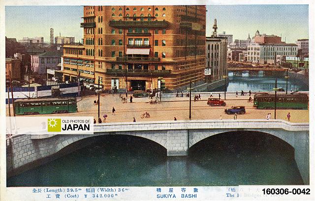 Tokyo 1920s • Sotobori at Tokyo Station | OLD PHOTOS of JAPAN