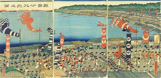 Tokyo 1880s • Shinagawa Station | OLD PHOTOS of JAPAN