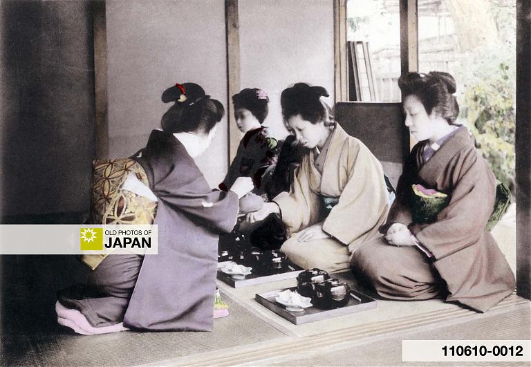 Kobe 1907 • "The 'Ceremonial Tea' Observance in Japan" | OLD PHOTOS of ...