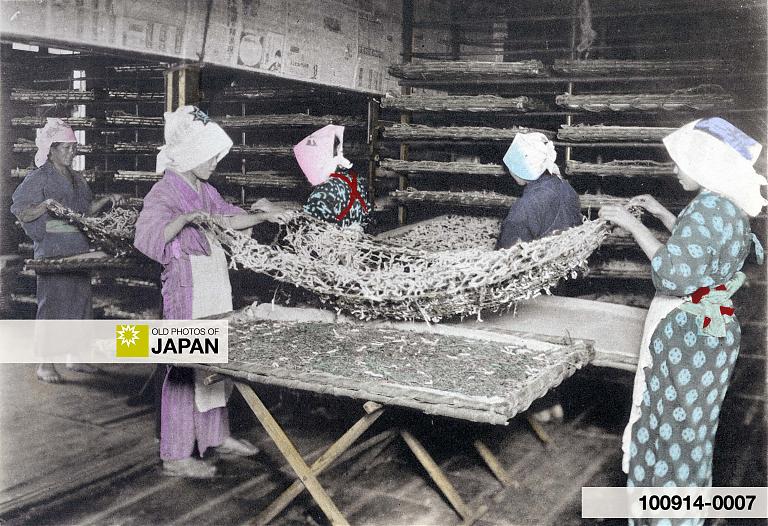 Inside 1920s • "The Silk Industry of Japan" (1) | OLD PHOTOS of JAPAN