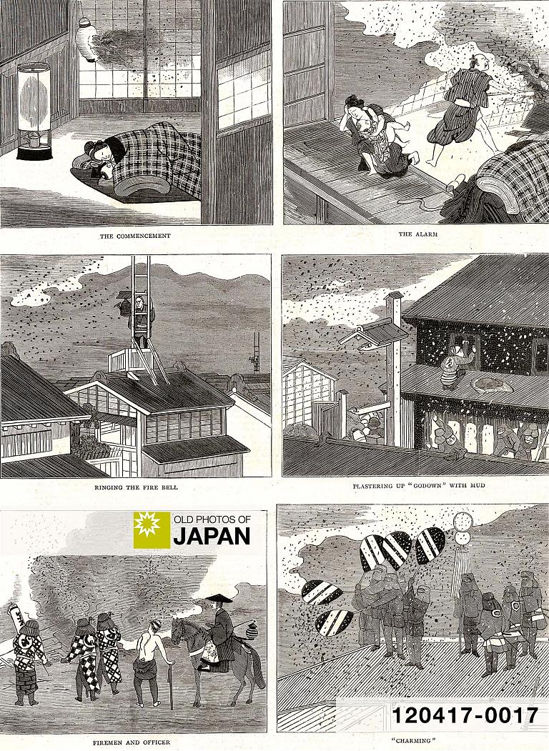 1880s • Japanese Firefighting | OLD PHOTOS of JAPAN