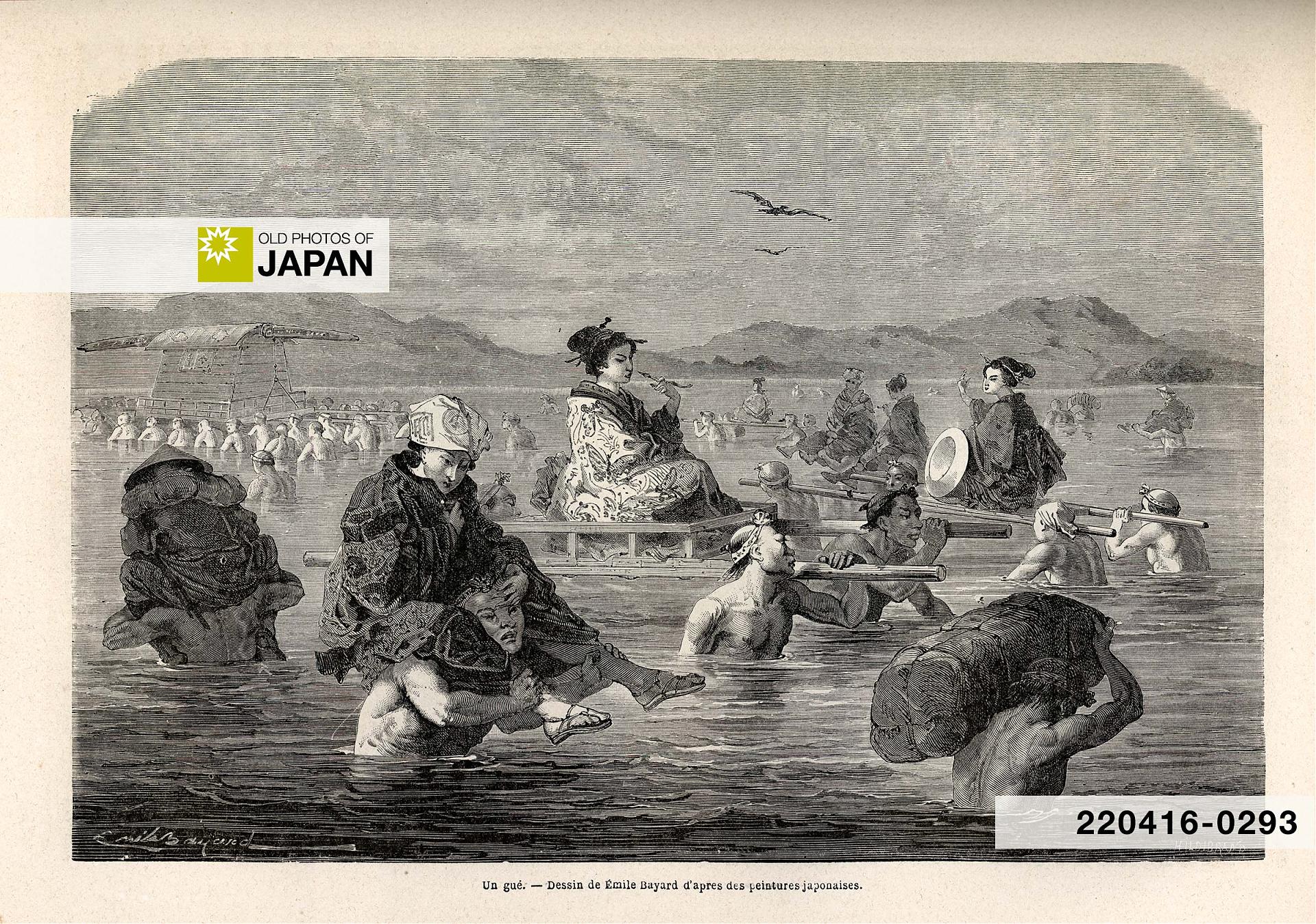 Shizuoka 1860s • Piggybacking the Tōkaidō's Mightiest Rivers | OLD ...
